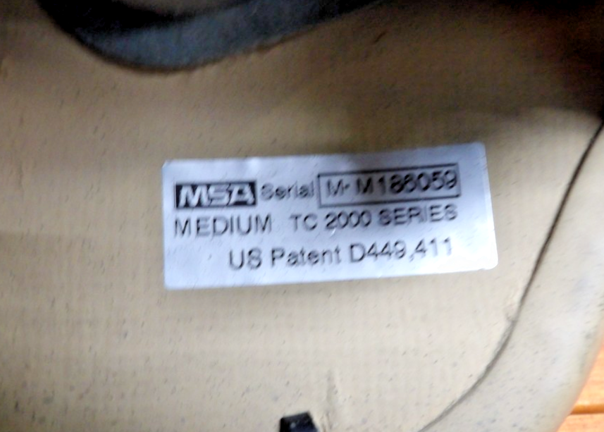 MSA TC 2000 ACH HELMET TAN LEVEL IIIA W/ SUREFIRE HELM LIGHT & WILCOX ...