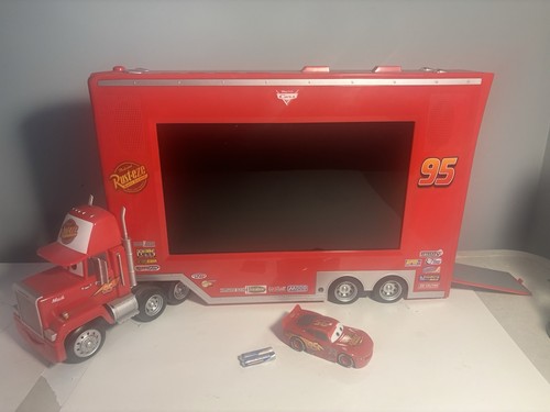 Disney Cars 15” LCD TV Mack Truck + Remote, Works | eBay