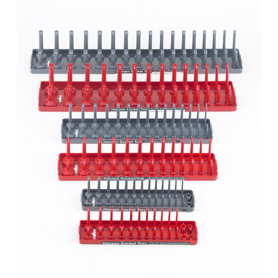 92000 Hansen Global Soc Tray 6-Pack Assortment, Red/Gray | eBay