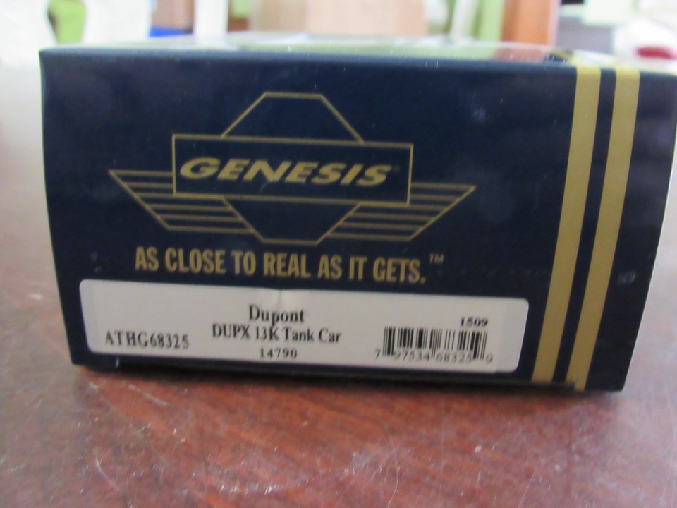 HO ATHEARN GENESIS ATHG68325 DUPONT DUPX 13K ACID TANK CAR #14790 - NIB ...