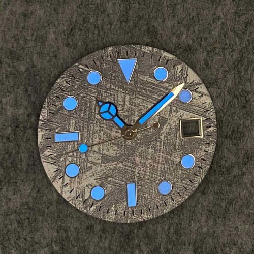 29mm Luminous Meteorite Watch Dial + Hands for ETA2836,2824, Miyota ...