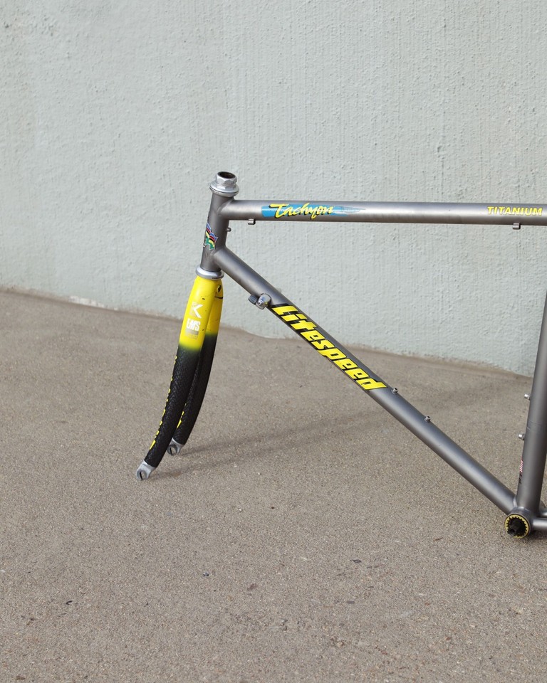 Vintage Litespeed Tachyon Titanium Bike Frame - 55cm - 650c - Used | eBay