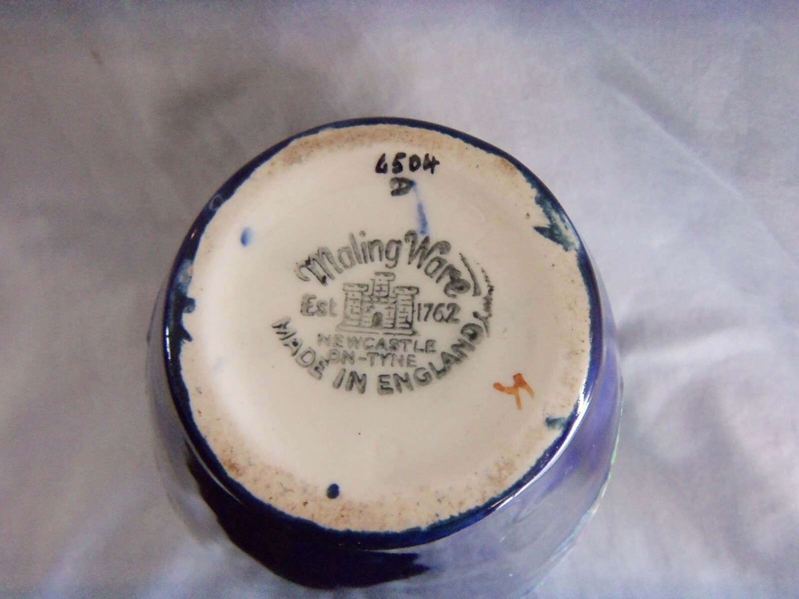 VINTAGE MALING WARE VASE FLORAL PATTERN NEWCASTLE ON TYNE ENGLAND | eBay