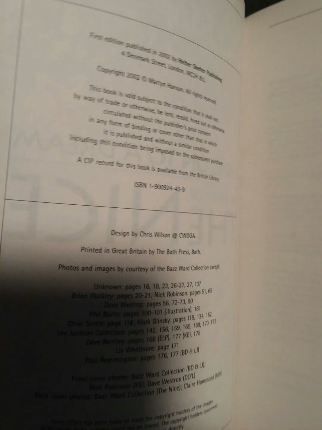 Keith Emerson NEW BOOK Hang On to a Dream STORY OF THE NICE Martyn ...