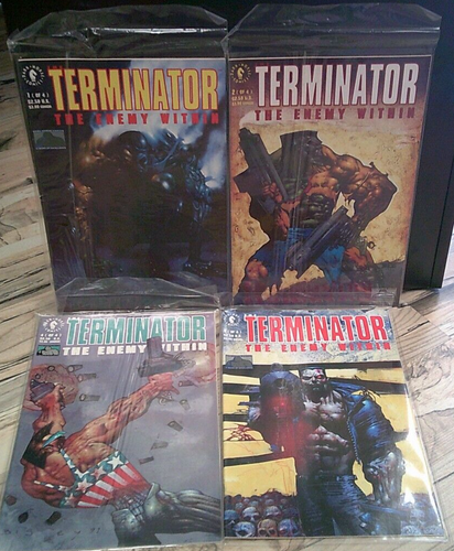Terminator The Enemy Within FN Dark Horse Comics 1992 Simon Bisley ...