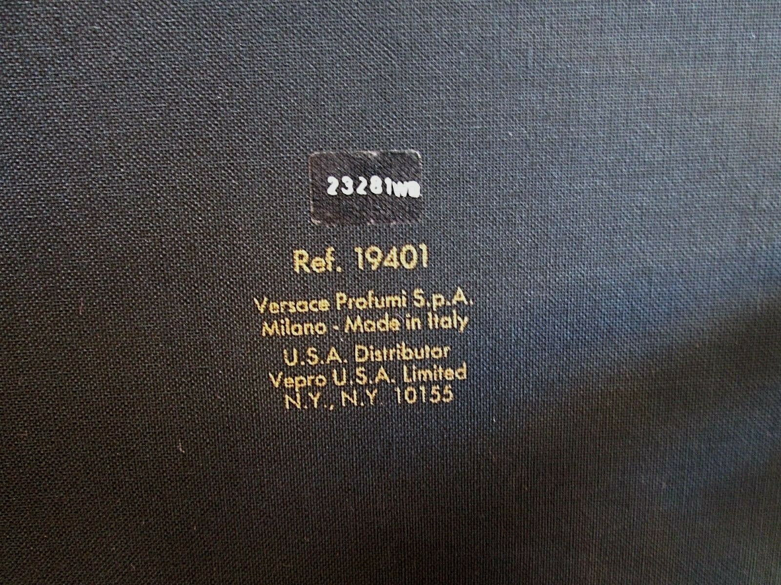 V'E Versace Pure Perfume Extrait 15ml 1/2 oz Lucite New in Box Limited ...