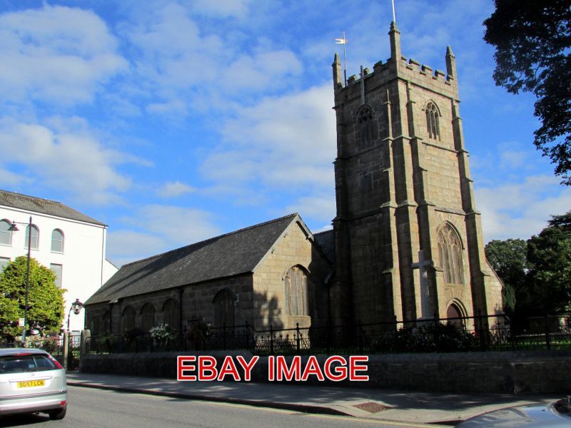 PHOTO CAMBORNE CHURCH OF ST MARTIN AND ST MERIADOCUS. CHURCH STREET CAMBORNE. | eBay UK