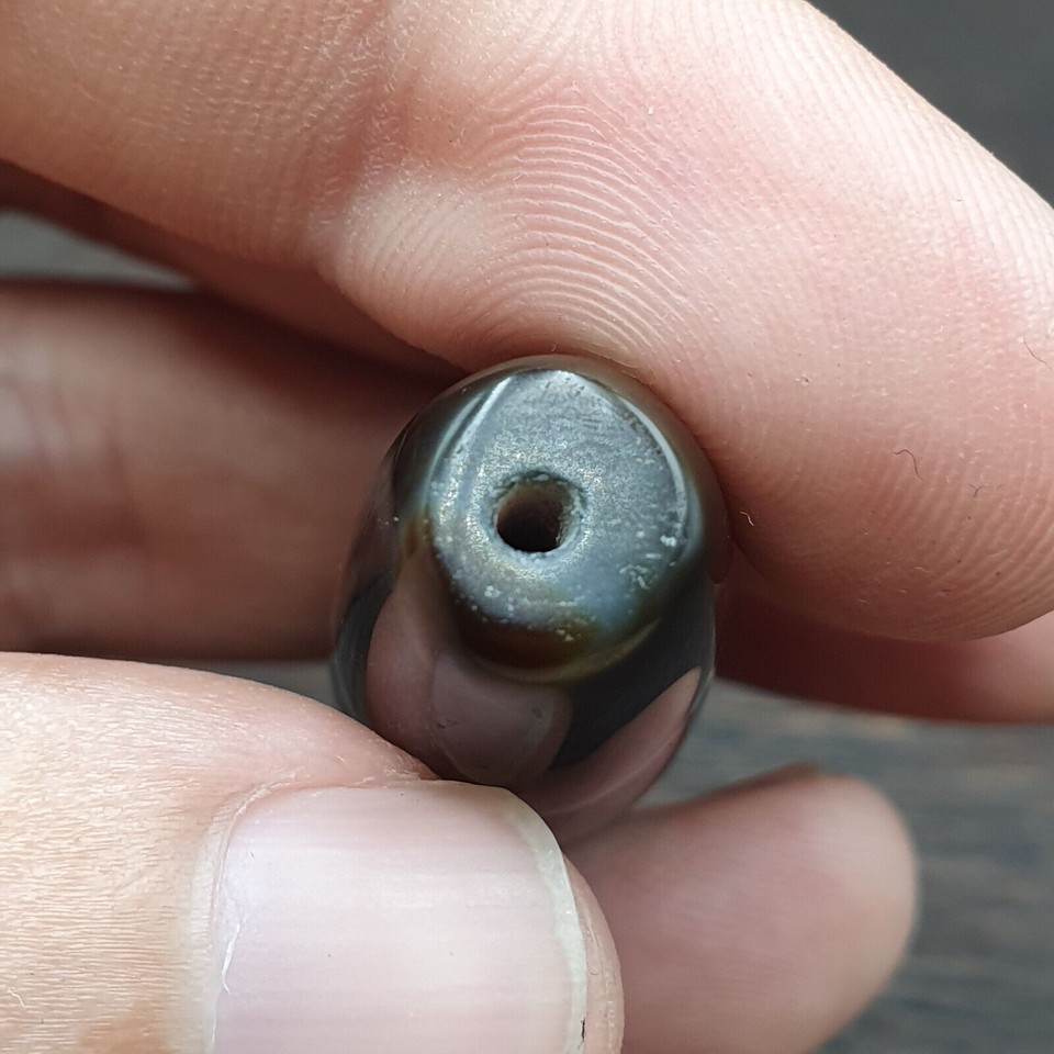 Antique Yemeni Collectible Agate Bead Natural Pattern Banded Agate -46 ...