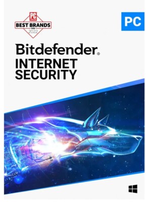 Bitdefender Internet Security 2025 - 3 PCs / 1 Year . USA Only. Fast ...