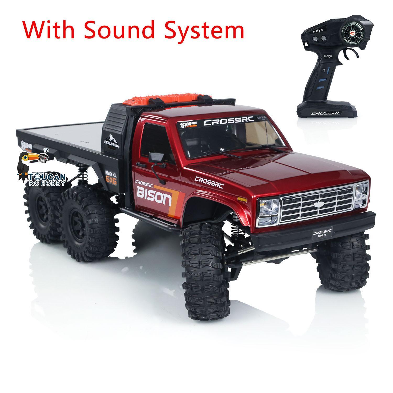 CROSSRC EMO XL 1/8 RC Crawler 6WD Radio Control Off-road Car 2-Speed ...