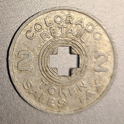 Antique Colorado Retail Sales Tax Token | eBay