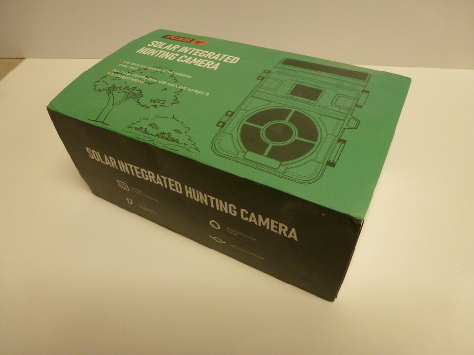 Solar Integrated Hunting Camera TC15 New In Box | eBay