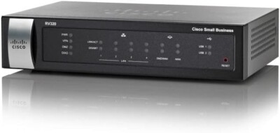 CISCO DESIGNED Rv320 Dual Wan VPN Router - 6 Ports - Desktop | eBay