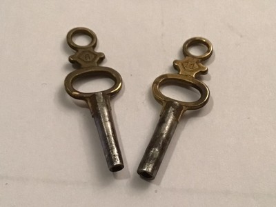 Vintage Pocket Watch keys, sizes 6 & 11 | eBay UK