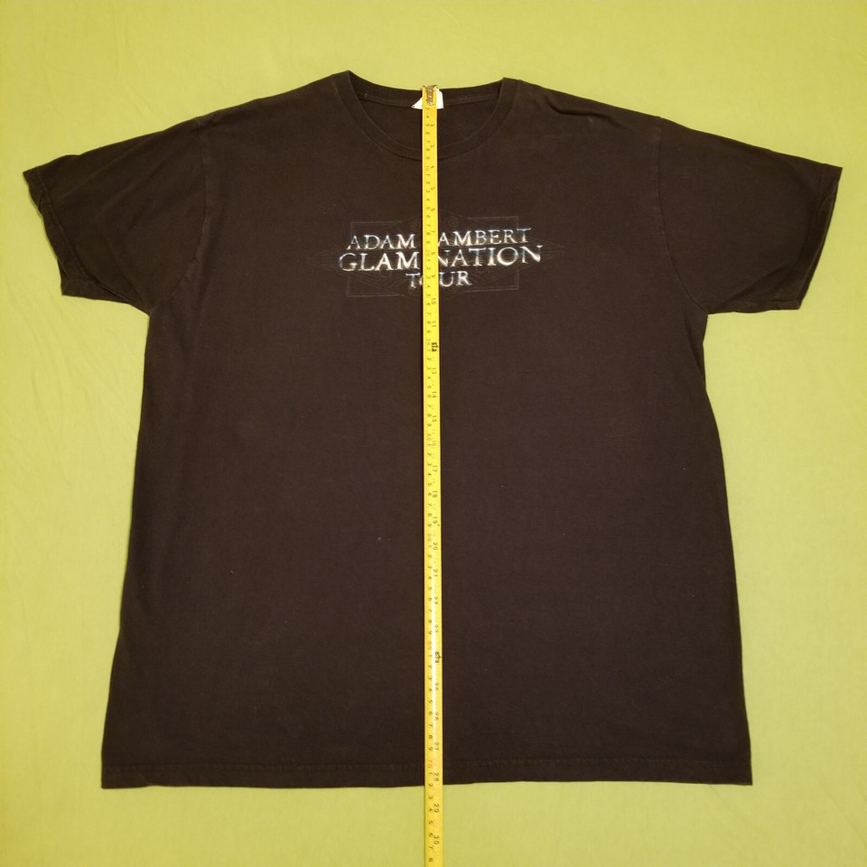 Adam Lambert Queen Glam Nation Gay Pride T-shirt Band Tour Concert Not ...