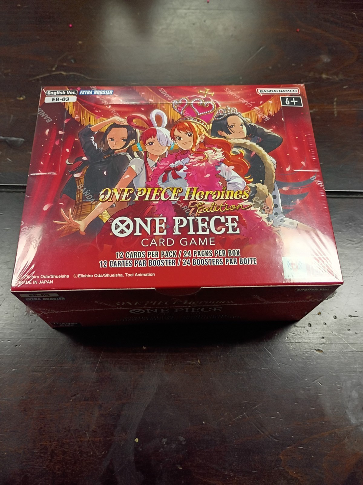 One Piece TCG EB-03 Booster Box English EB03 Factory Sealed ENG ENGLISH ...