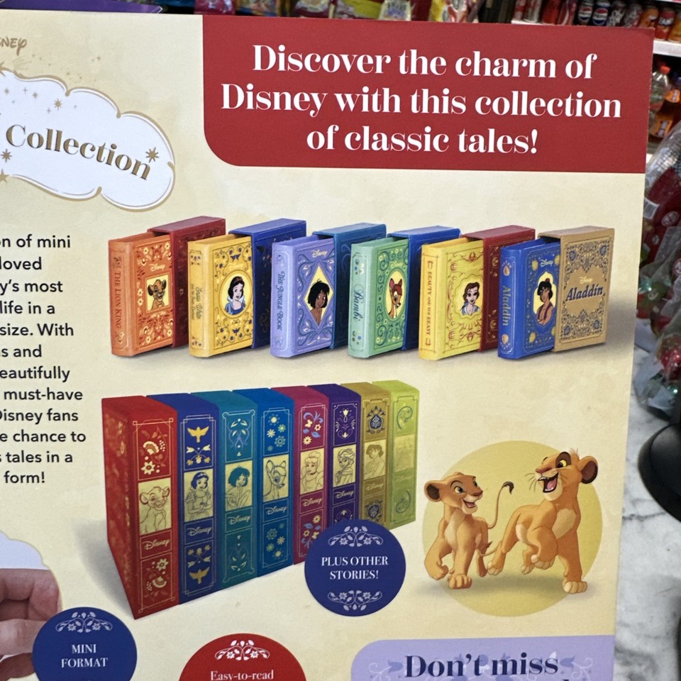 Hachette Disney Mini Book Collection #1 The Lion King | eBay UK