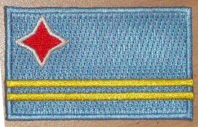 ARUBA Country Flag Embroidered PATCH | eBay UK