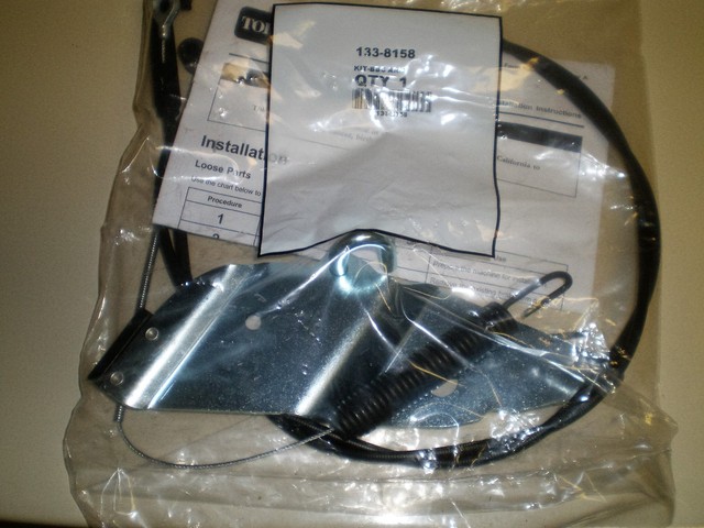 Toro 133-8158 Brake Cable Arm Kit BBC OEM NOS for sale online | eBay