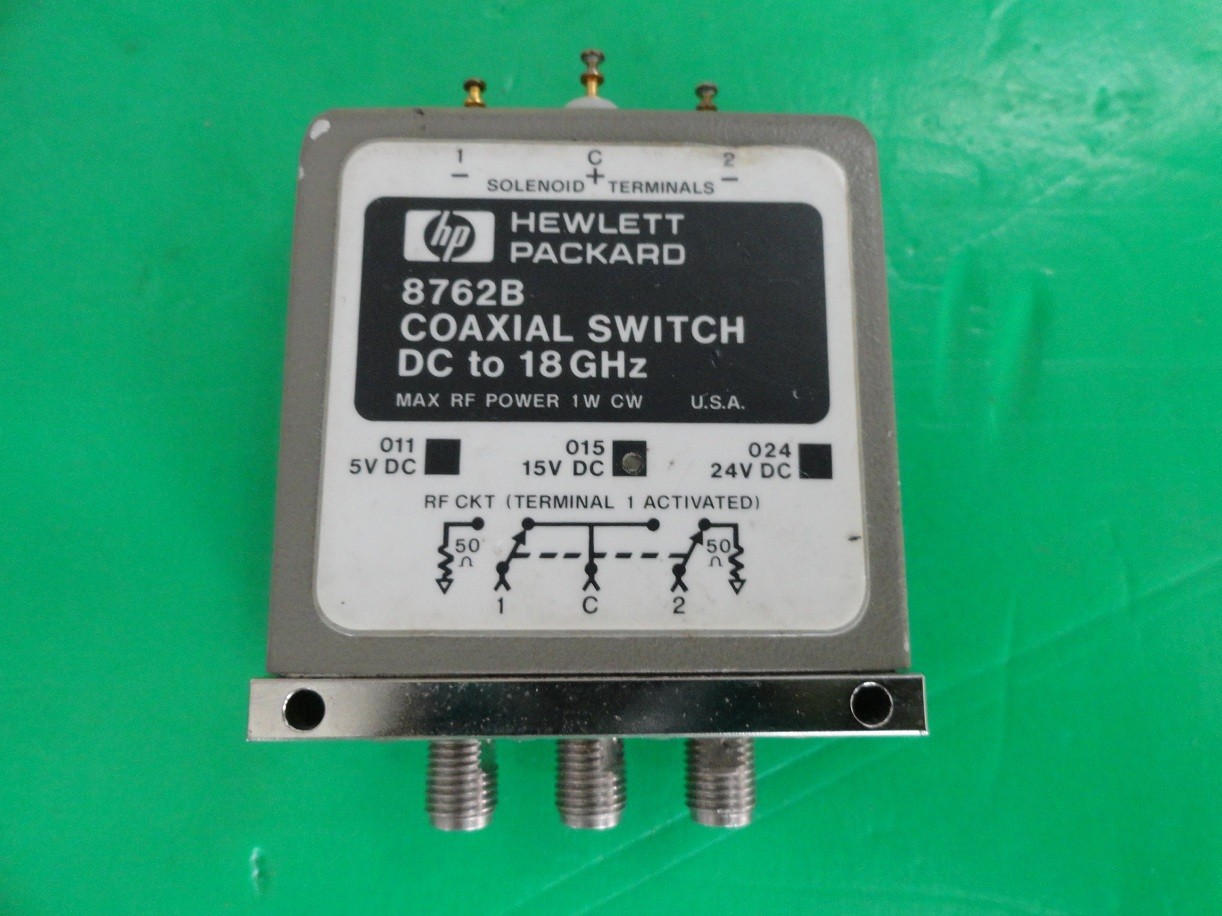1pc HP 8762B DC-18GHz 15V Single Pole Double Throw RF Switch | eBay