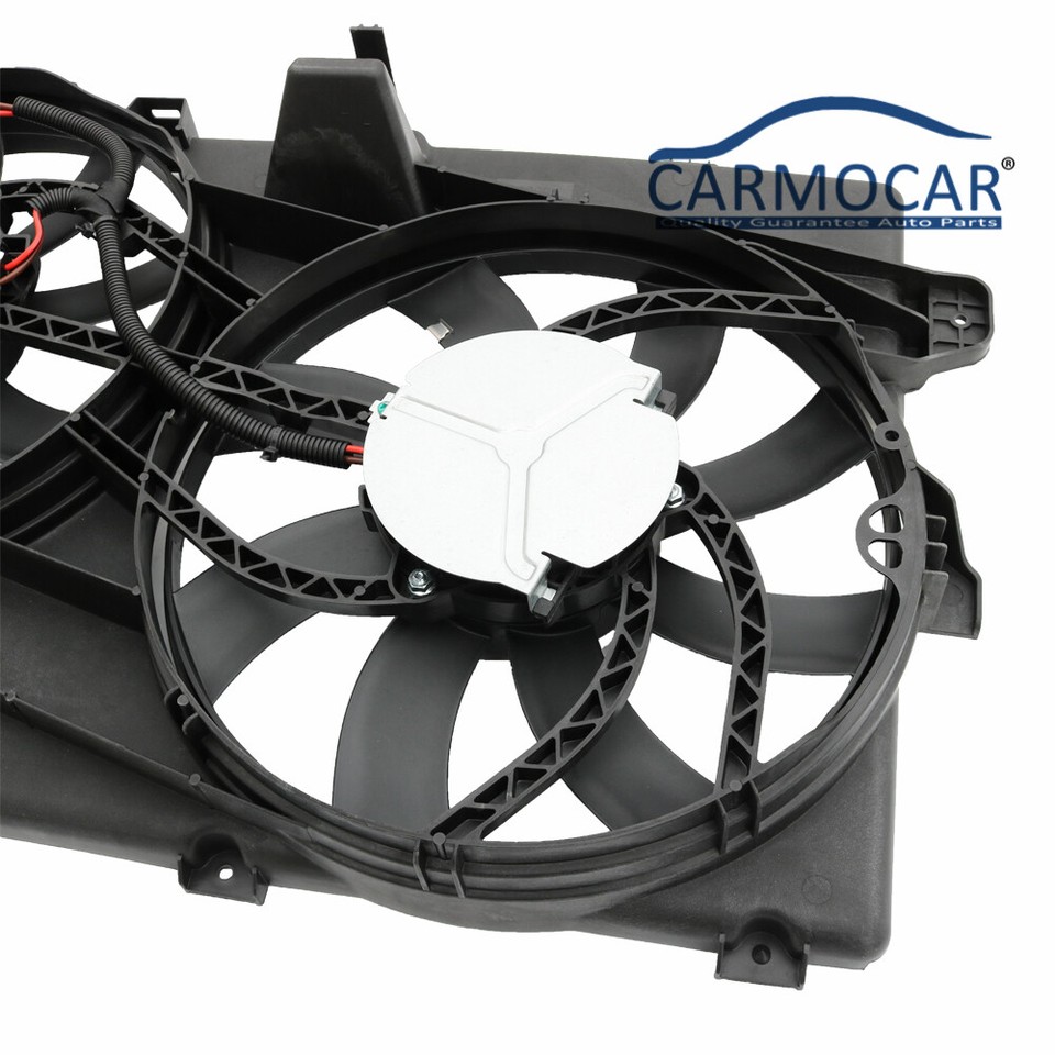 AC Condenser & Radiator Cooling Fan Assembly FO3115177 For 07-15 Ford ...
