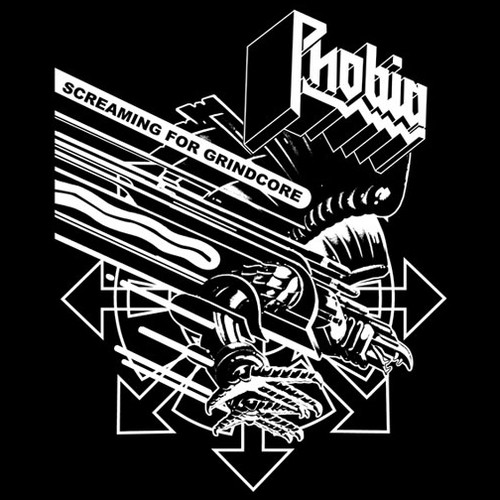 Phobia 'Screaming For Grindcore' T shirt | eBay