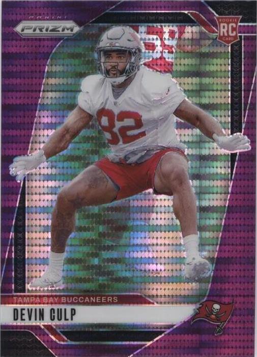2024 Panini Prizm - Rookies Devin Culp #326 Purple Pulsar Prizm (RC ...