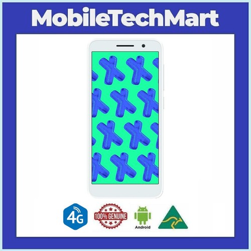 Optus X Start Android Smart Phone Phantom White (4G/LTE, 5", 5MP, 1GB ...