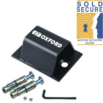 Oxford BRUTE FORCE Wall Anchor Ground Anchor Motorbike Motorcycle Lock ...