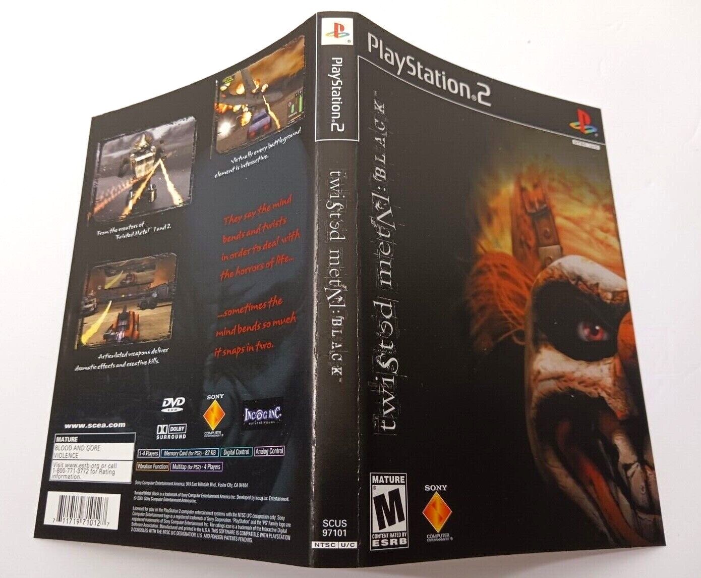 Various Original SONY PlayStation PS2 COVER ART- ARTWORK INSERTS ONLY ...