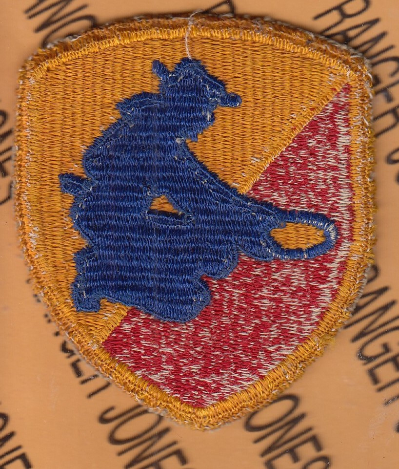 US Army WWII 49th Infantry Division ~3" patch c/e HC | eBay