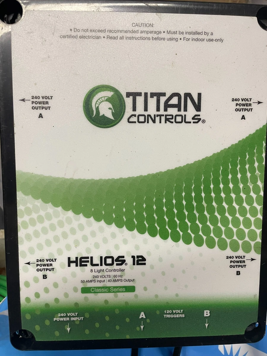 Helios 12 8 Light Controller | Shelly Lighting