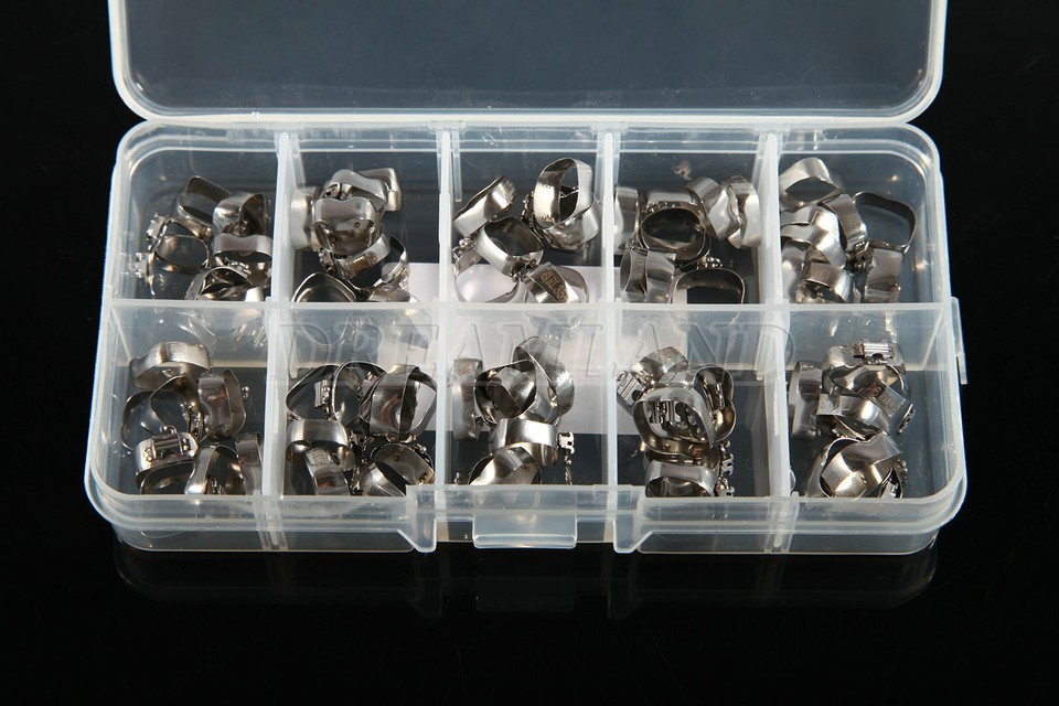 Orthodontic Buccal Single Double Tubes Molar Bands Roth/MBT/Separator ...