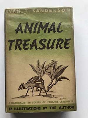 ANIMAL TREASURE By Ivan T. Sanderson - Hardcover *Excellent Condition ...