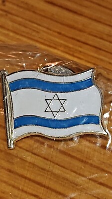 Israel flag pins | eBay
