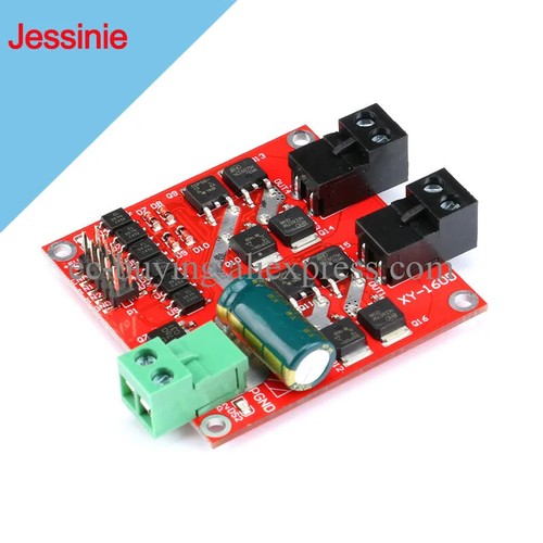 Dual H-bridge DC Motor Driver Module 7A 160W PWM Optocoupler Isolation ...