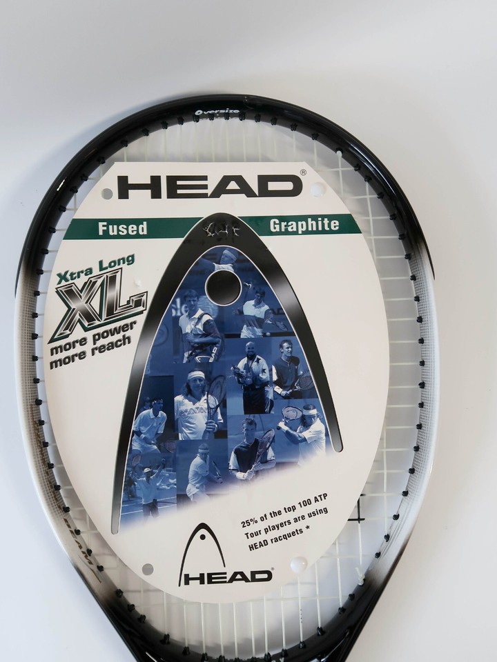 HEAD Fusion XL Graphite Tennis Racket Oversized Head NEW | eBay