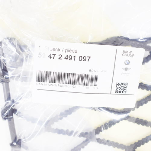 NEW BMW 3 E36 FRONT FLOOR STORAGE PARCEL NET 51472491097 2491097 ...