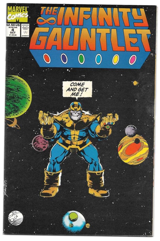 The Infinity Gauntlet Complete Run #1-6 Set Marvel Thanos | eBay