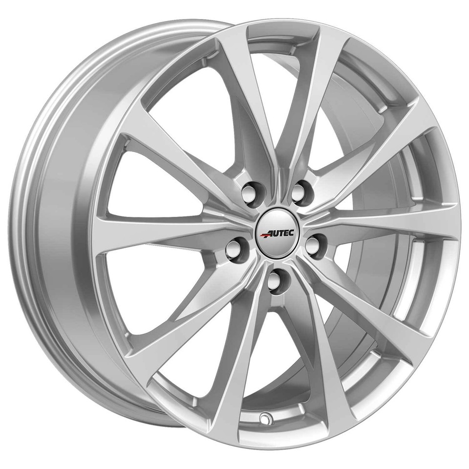 4 Jantes Autec BRIXEN 7.0x18 5x112 SIL pour VW Golf VIII Passat Tiguan ...