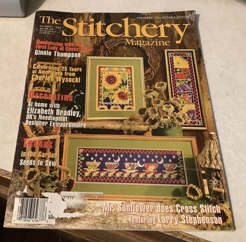 The Stitchery Magazine Nov 1995 Premiere Edition | eBay