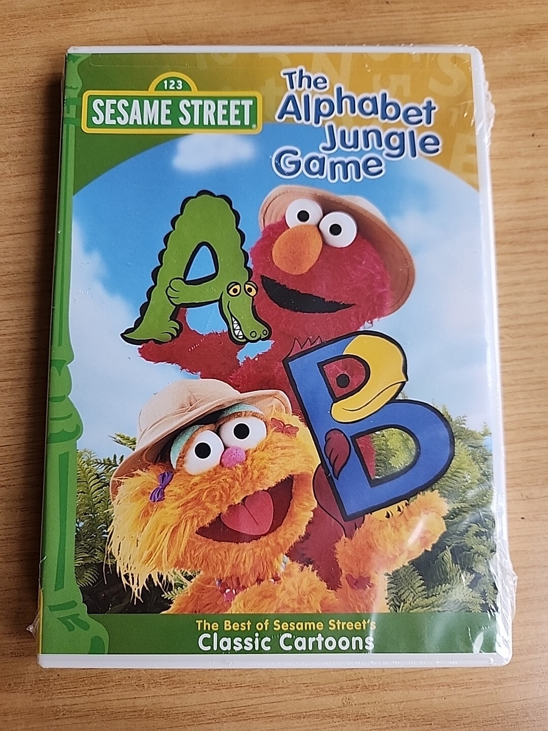 Sesame Street - The Alphabet Jungle Game (DVD, 2001) NEW- A2 ...