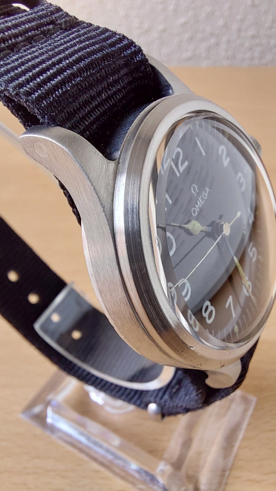 Omega Air Ministry RAF Pilot Watch Swiss Made Mechanical Stainless ...