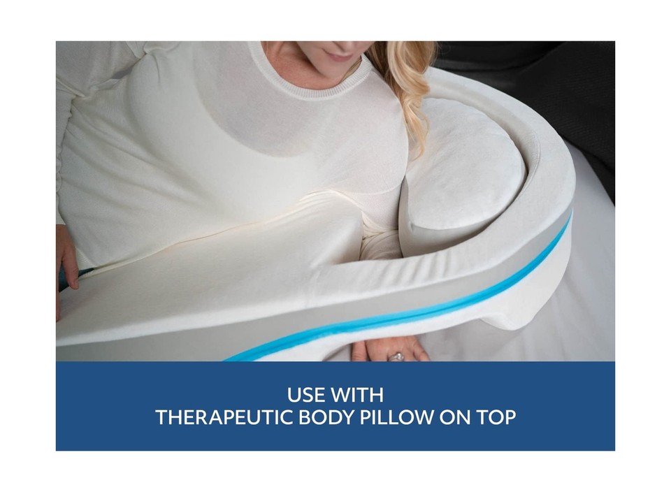 MedCline Shoulder Relief Wedge and Body Pillow System, Right or Left ...