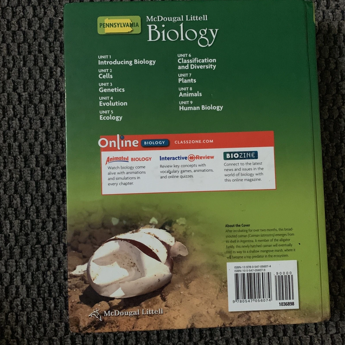 Biology Book Mcdougal Littell Online
