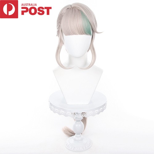 Genshin Impact Lynette Flaxen Long Wig Hair Anime Braid Womens Cosplay ...