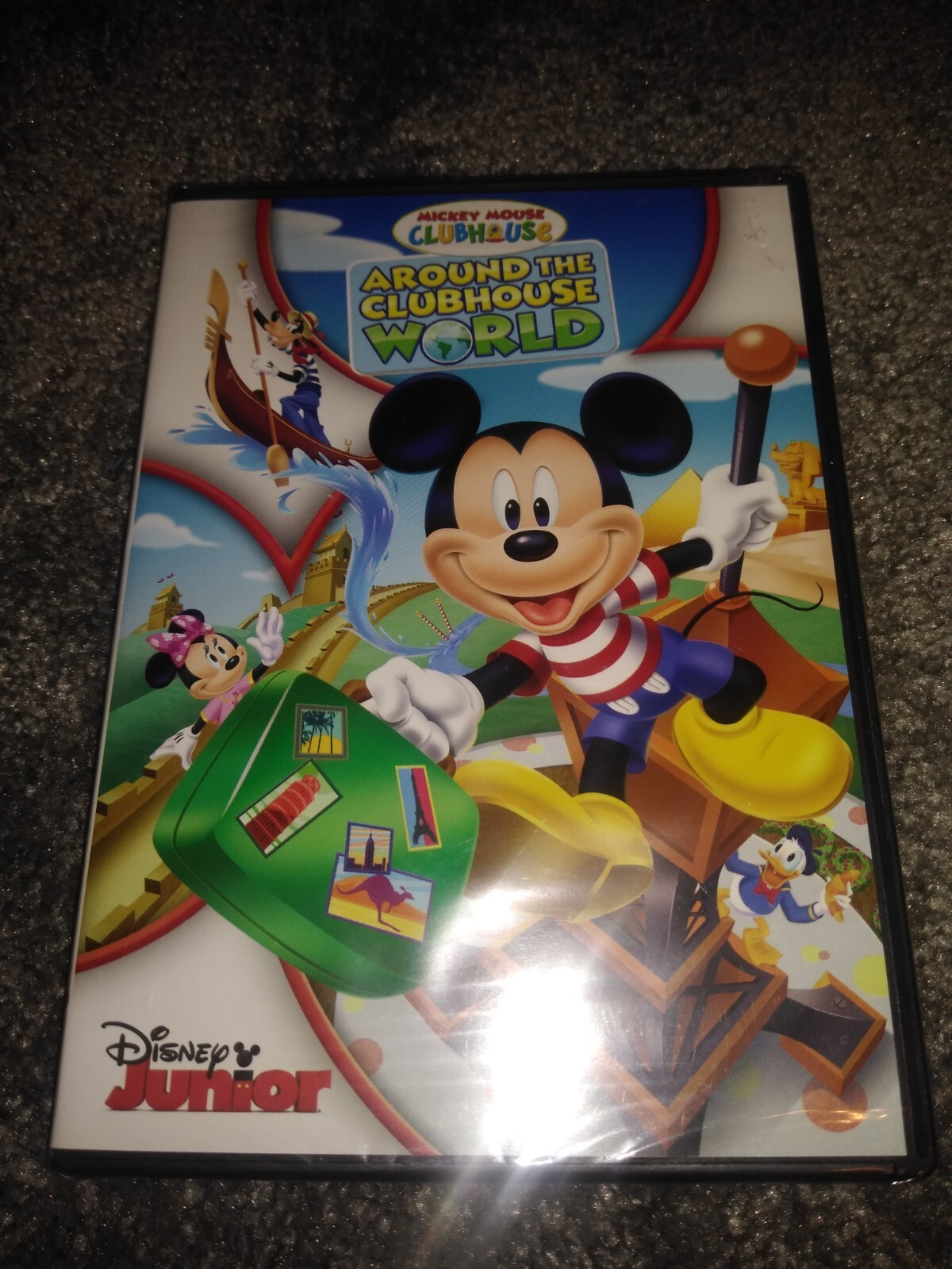 MICKEY MOUSE CLUBHOUSE AROUND THE CLUBHOUSE WORLD DVD DISNEY NEW SEALED ...