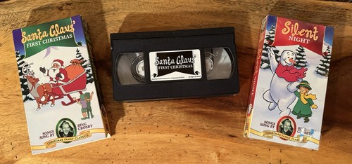 VHS Christmas Lot: Grinch, Muppet Christmas Carol, Two Bing Crosby ...