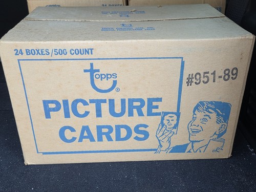 1989 Topps Baseball Vending Case (24 Boxes / 500ct) Factory Sealed Case ...