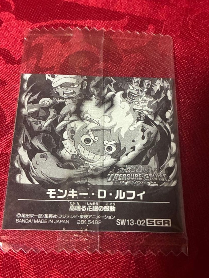 Niformation One Piece Great Pirate Seal Log.13 Sgr Luffy Low Kid 2 | eBay
